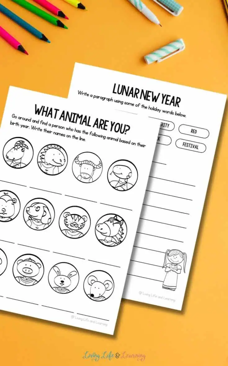 22 Chinese New Year Free Printables for Kids