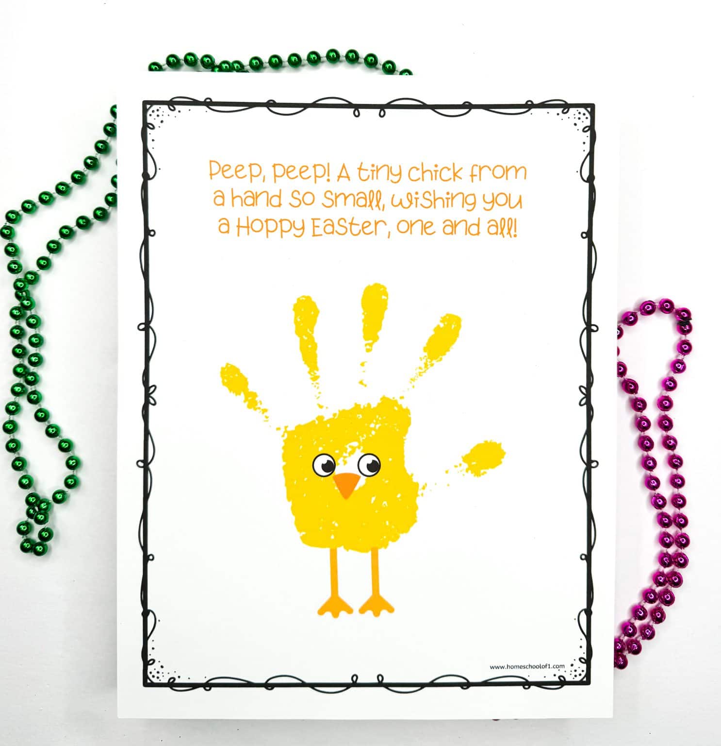 Free Easter Handprint Templates (Printable Craft & Art Ideas)