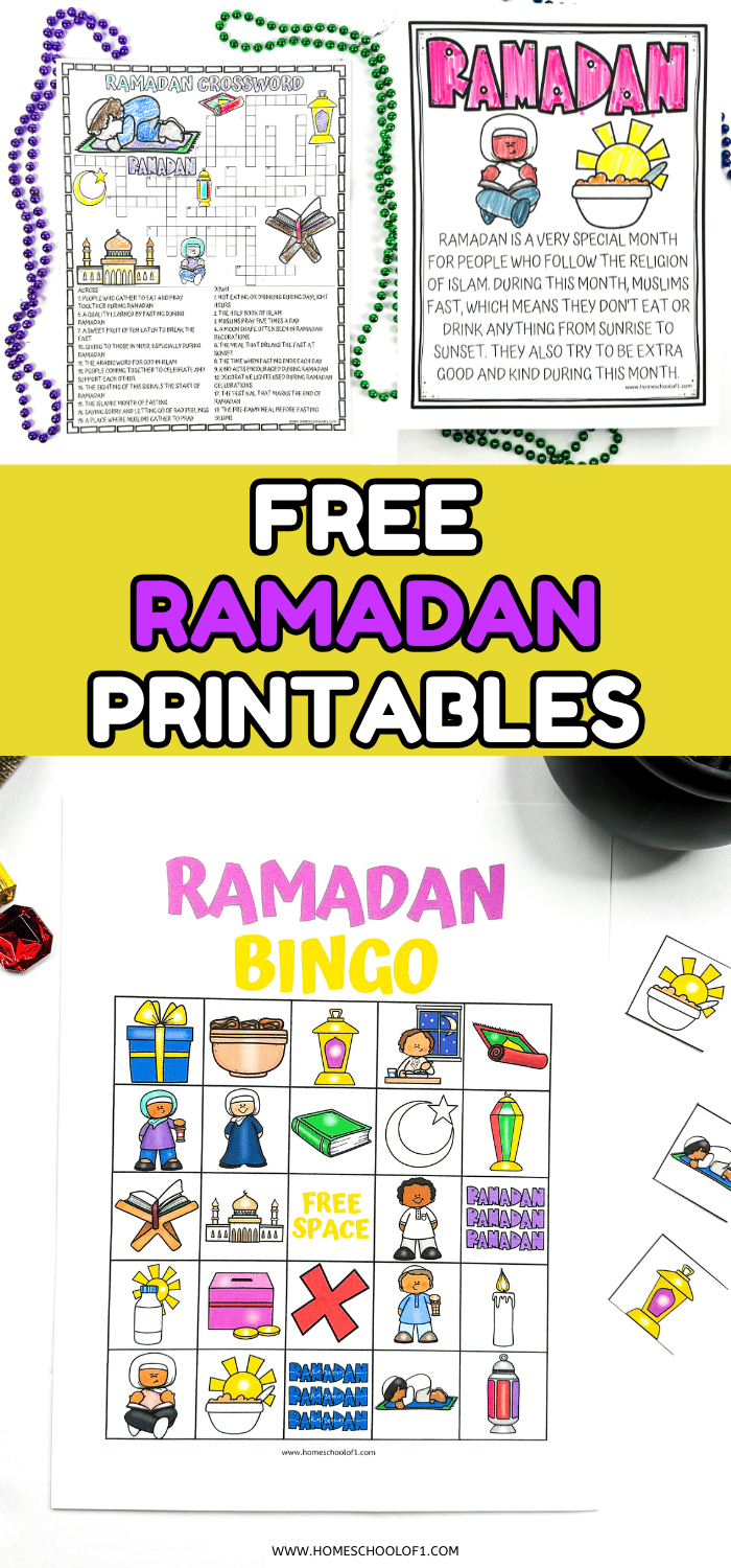 Free Ramadan Printables and Activities for Kids