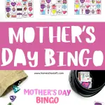 Free Printable Mother's Day Bingo Game for Kids