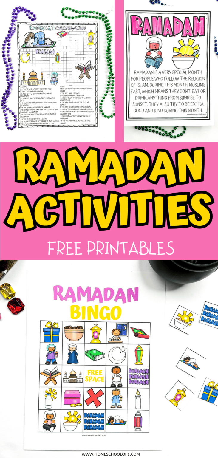 Free Ramadan Printables and Activities for Kids