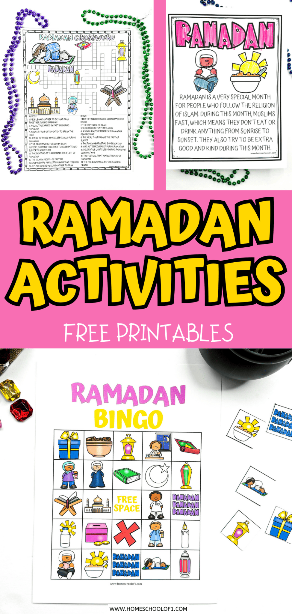 Free Ramadan Printables and Activities for Kids