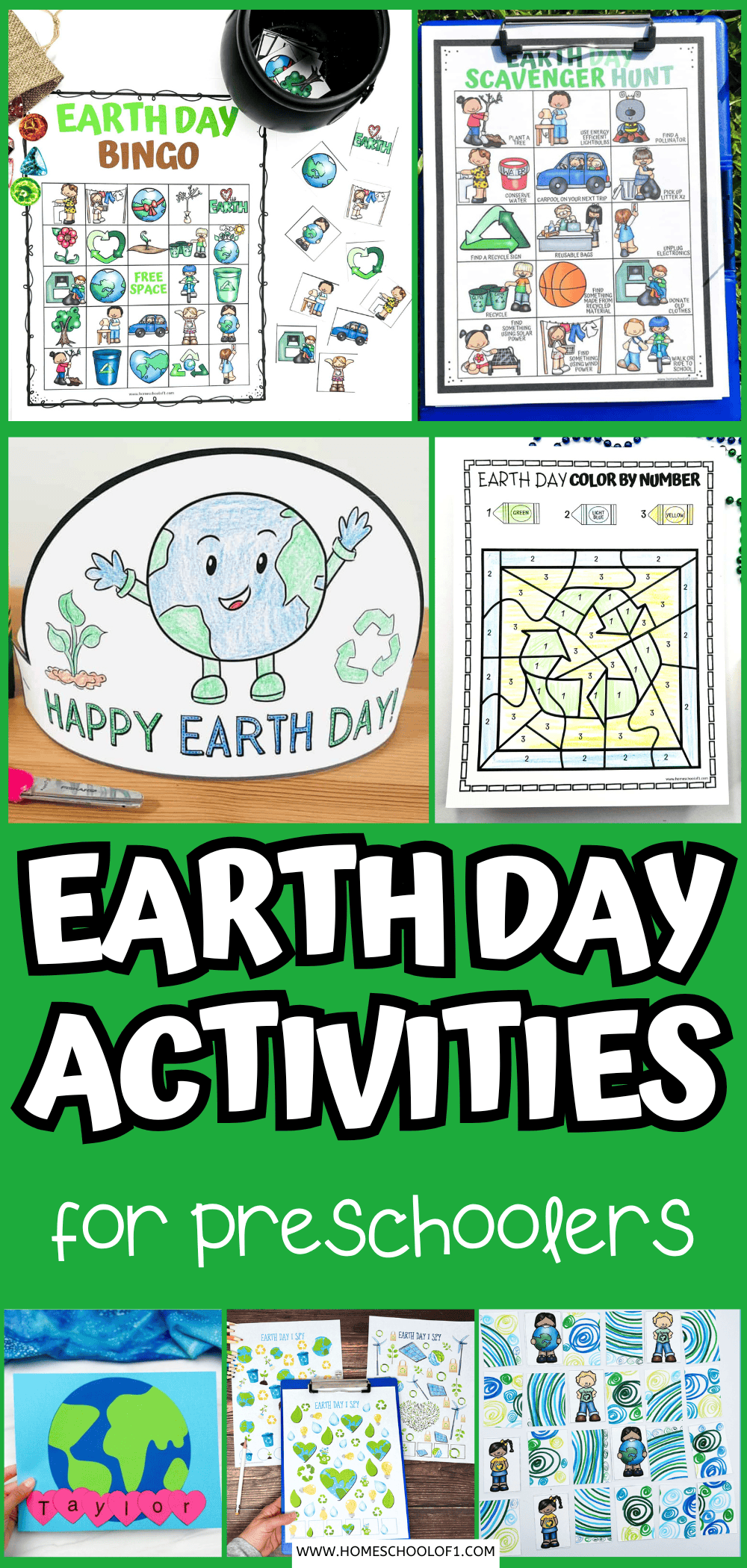 Earth Day Activities for Preschool – Easy, Low-Prep Ideas