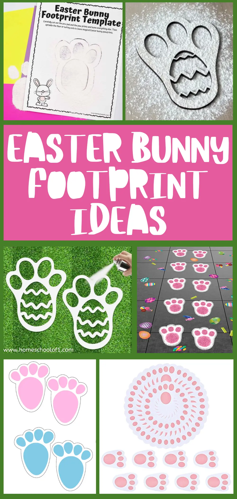 Magical Easter Bunny Footprint Ideas for Kids