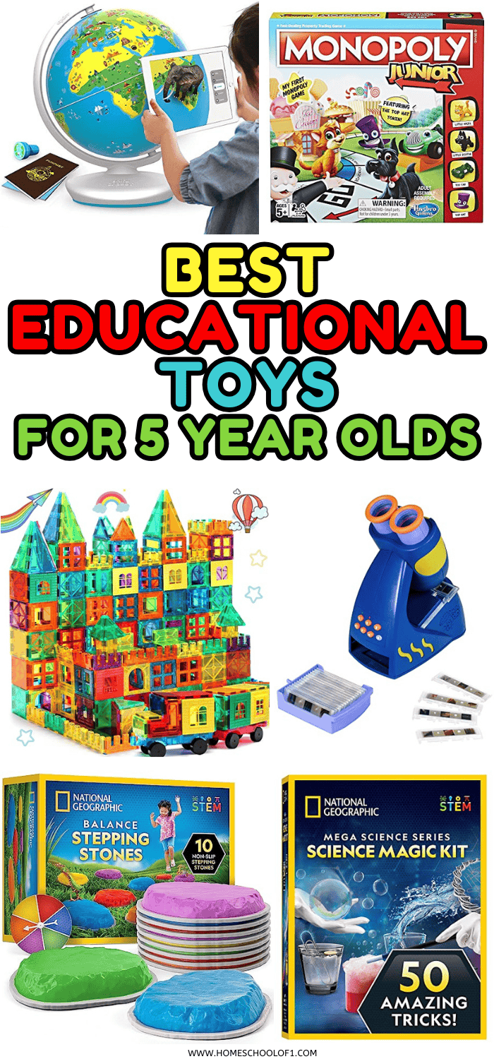 Best Educational Toys for 5 Year Olds for Independent Play