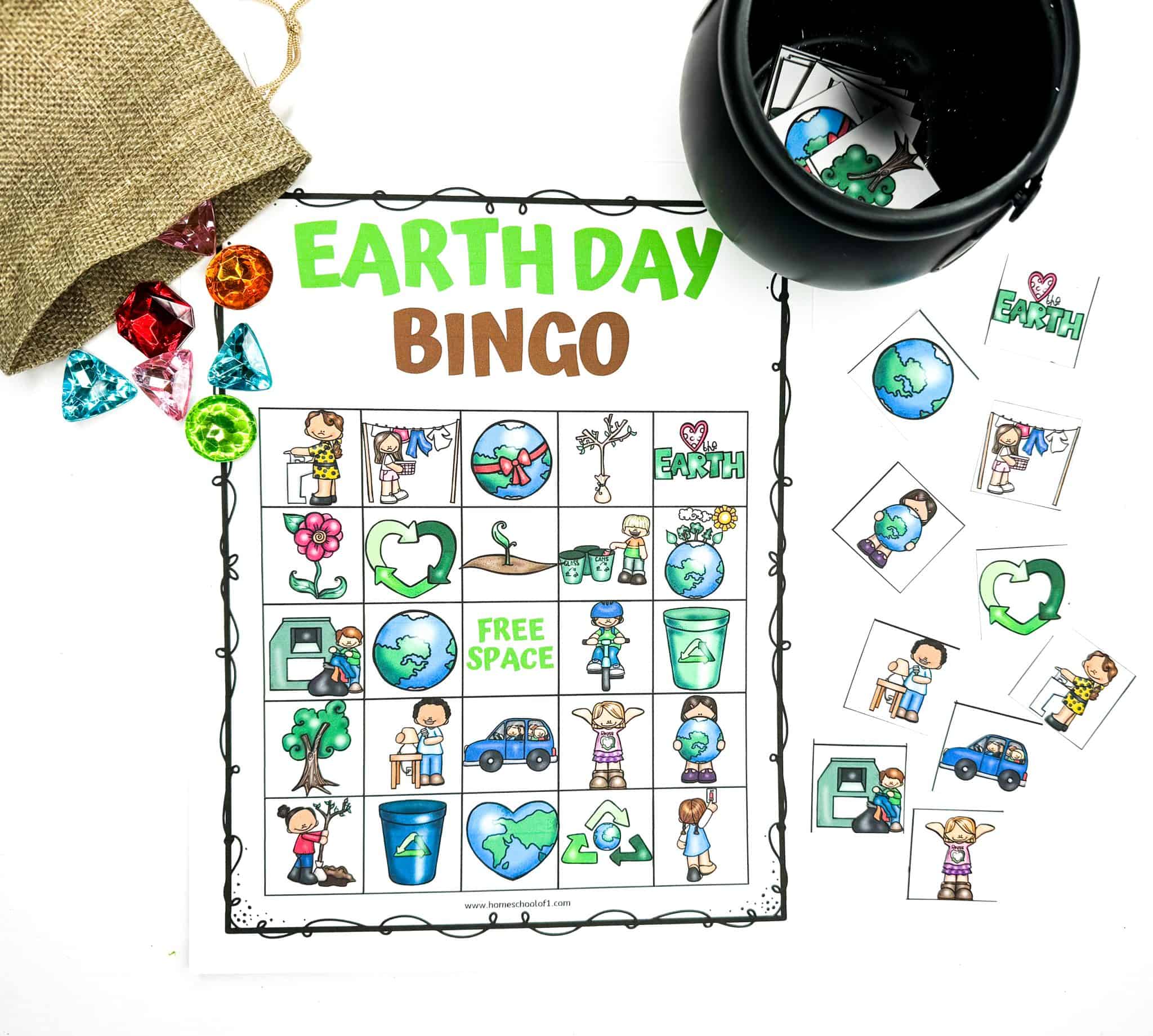 Earth Day Bingo Free Printable