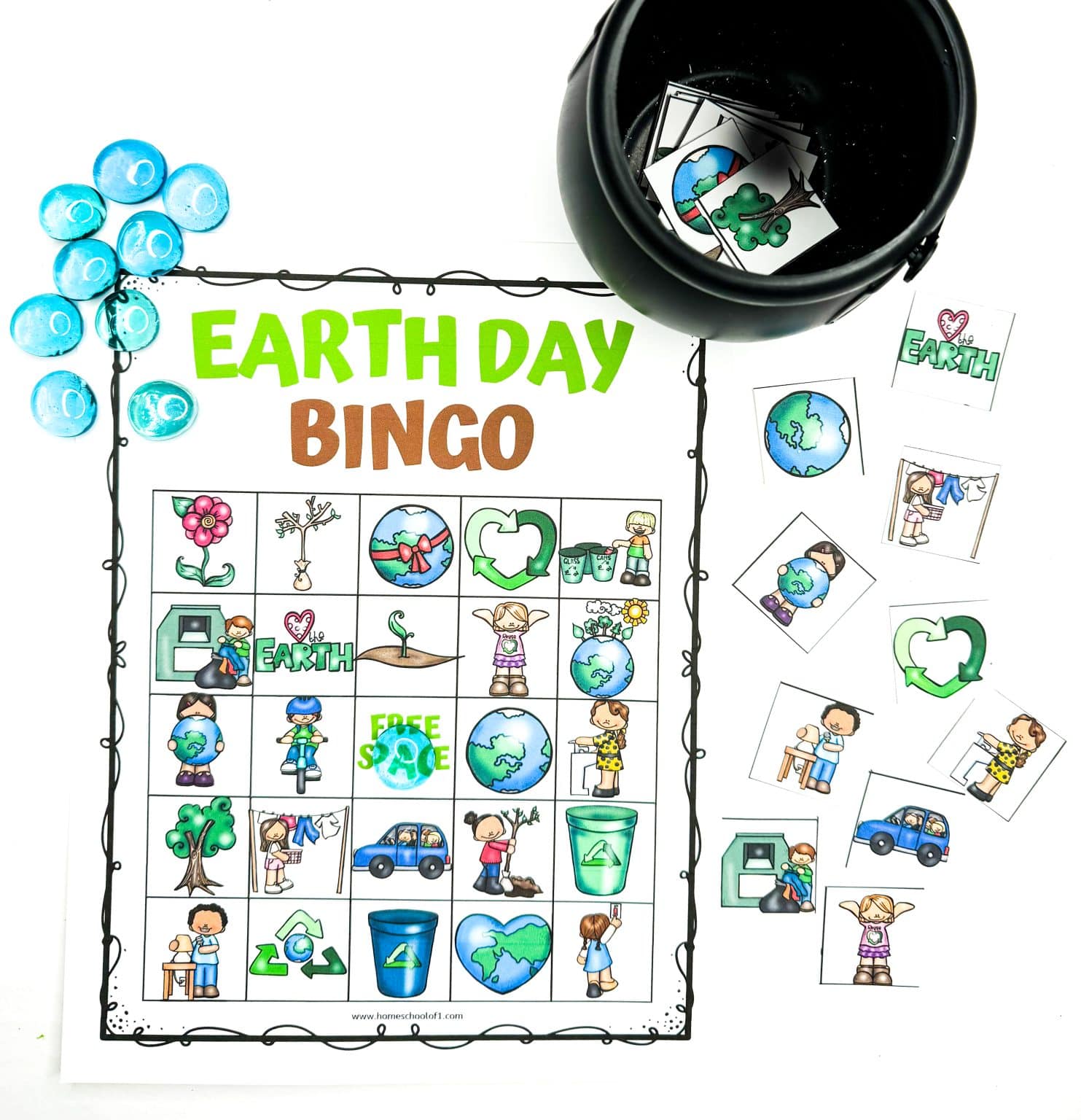 Earth Day Bingo Free Printable