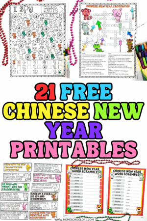 21 Chinese New Year Free Printables for Kids