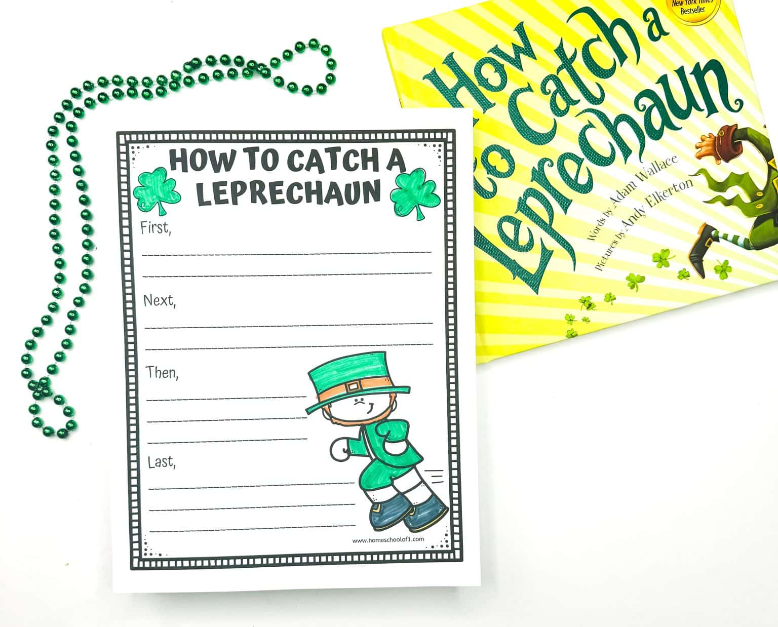 How to Catch a Leprechaun Writing Prompt (Free Printable)
