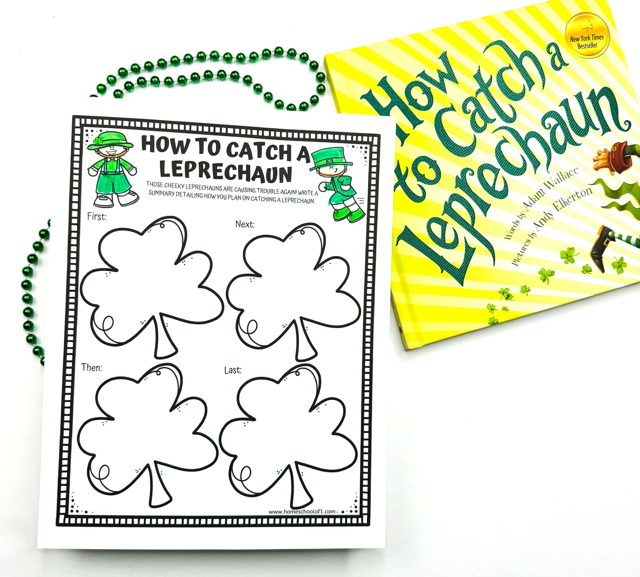 How To Catch A Leprechaun Worksheet