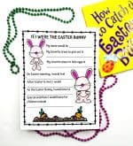 If I Were the Easter Bunny Writing Prompt for Kids