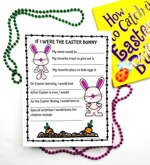 If I Were the Easter Bunny Writing Prompt for Kids
