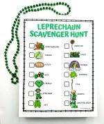 Leprechaun Scavenger Hunt Free Printable