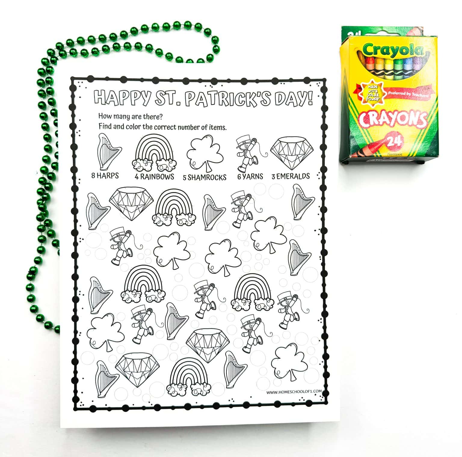 31 Free Printable Counting Worksheets | Count to 10