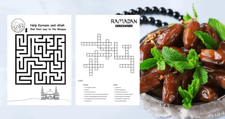 Free Ramadan Printables and Activities for Kids