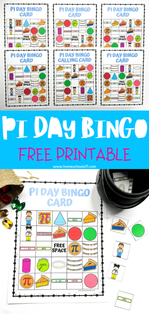 Free Pi Day Bingo Printable