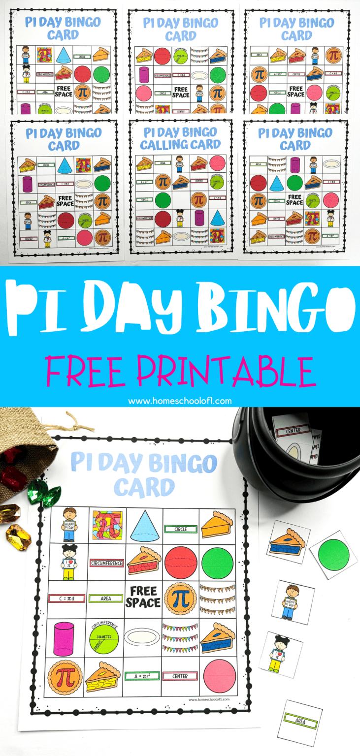 Free Pi Day Bingo Printable
