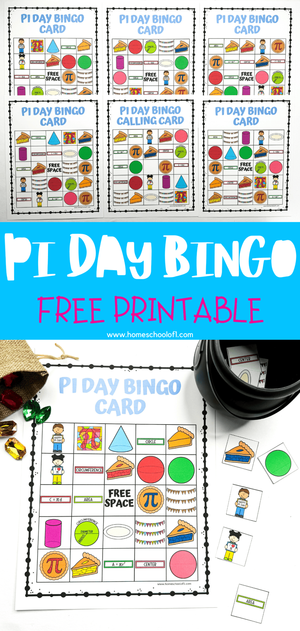 Free Pi Day Bingo Printable