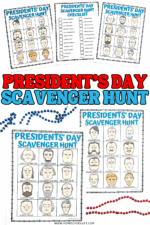 Free Presidents Day Scavenger Hunt Printable