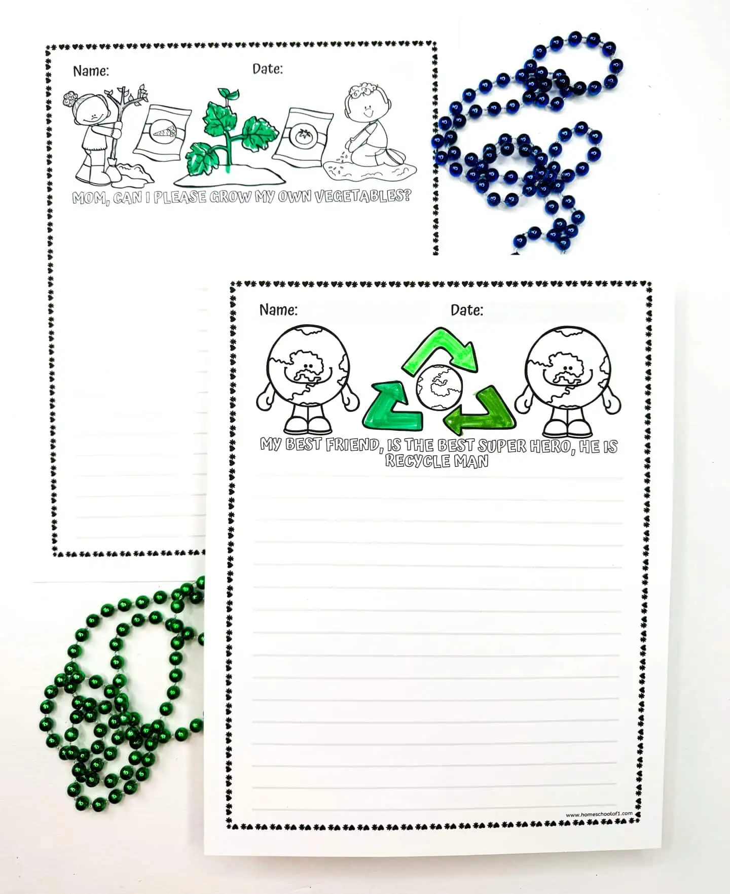 Free Earth Day Writing Prompts (10 Free Printables)