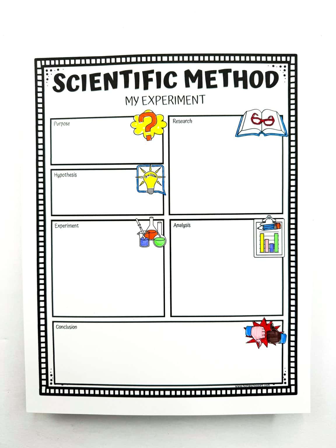 Free Scientific Method Worksheet PDF (Printable for Kids)