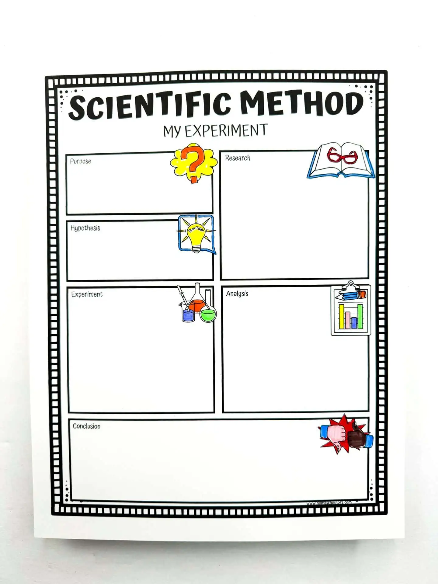 Free Scientific Method Worksheet for Young Scientists