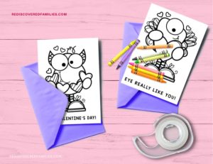 22 Free Printable Valentine's Day Cards for Kids