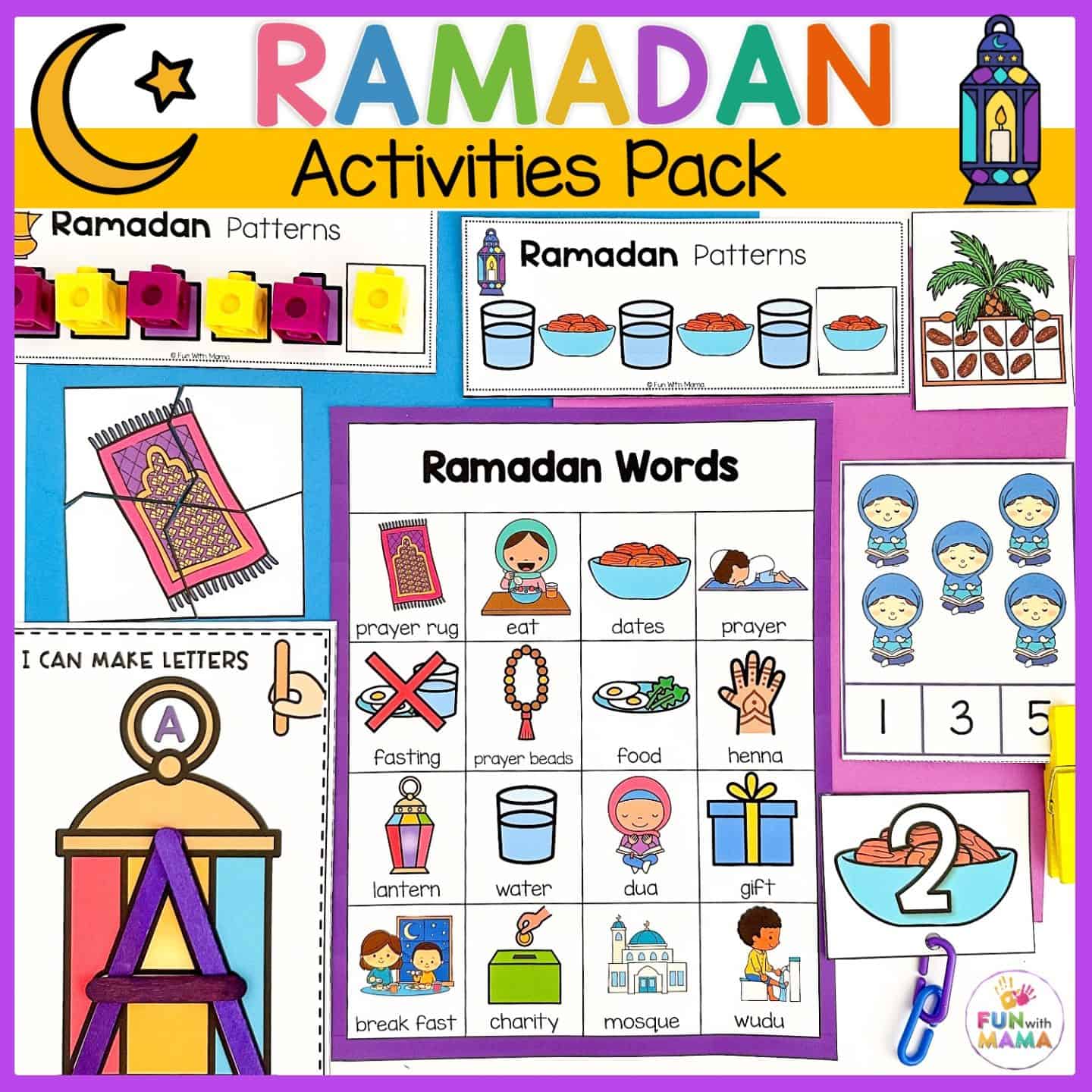 Free Ramadan Printables and Activities for Kids