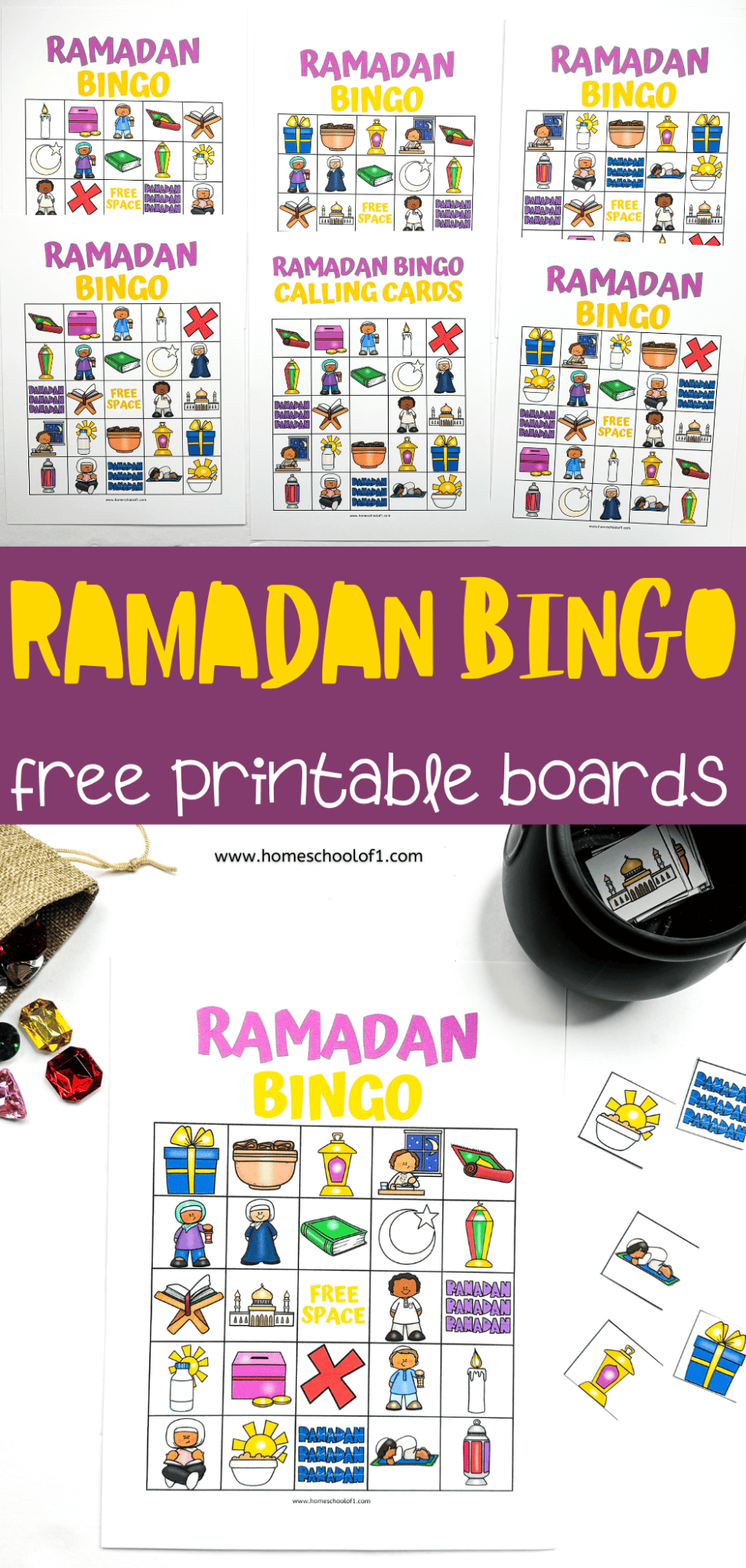 Free Ramadan Bingo Printable