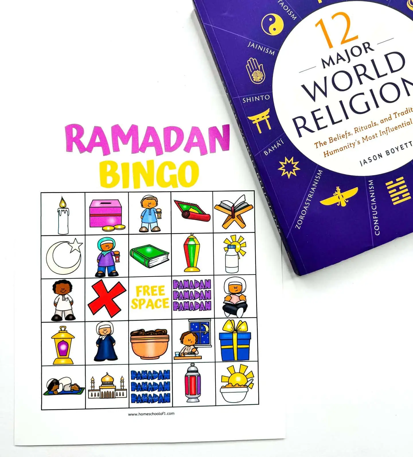 Free Ramadan Bingo Printable