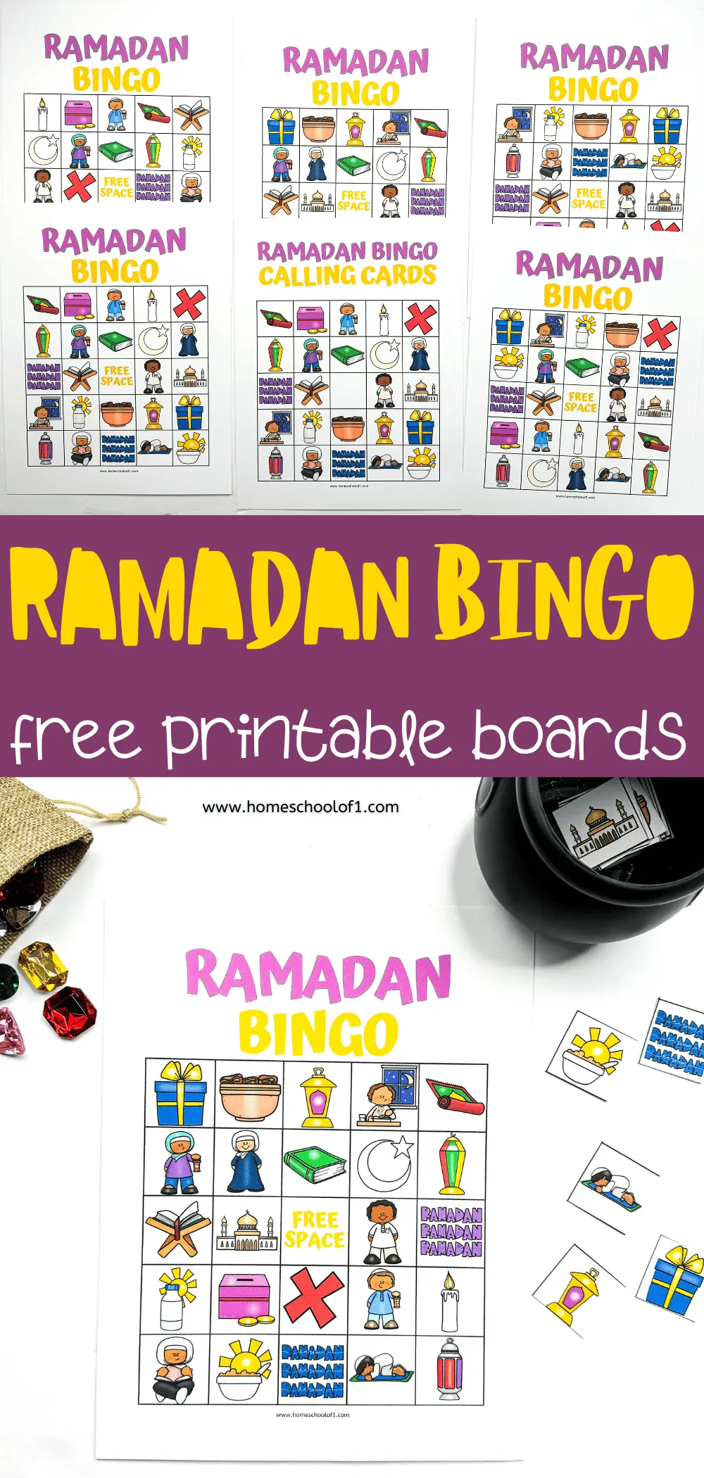 Free Ramadan Bingo Printable
