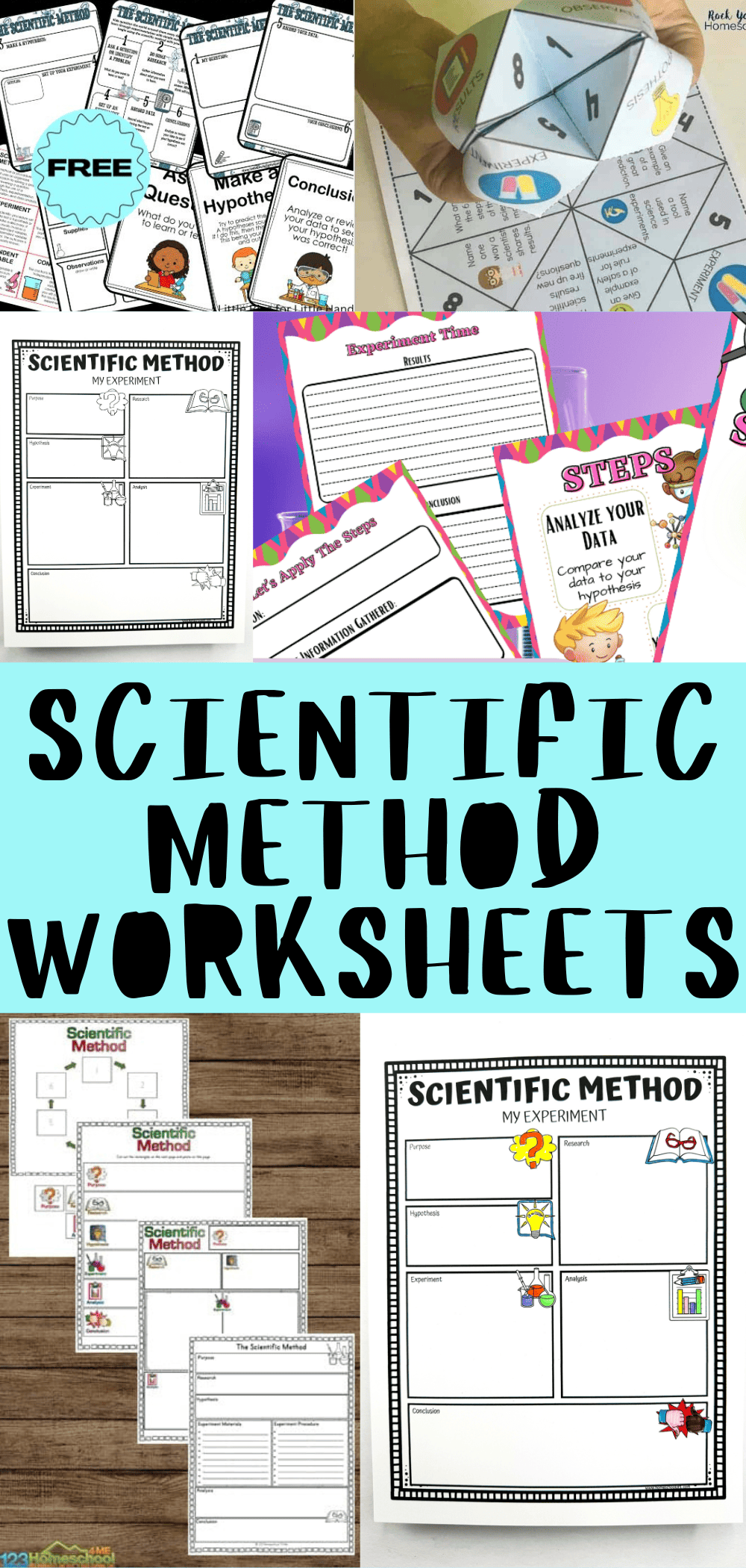 Free Scientific Method Worksheets