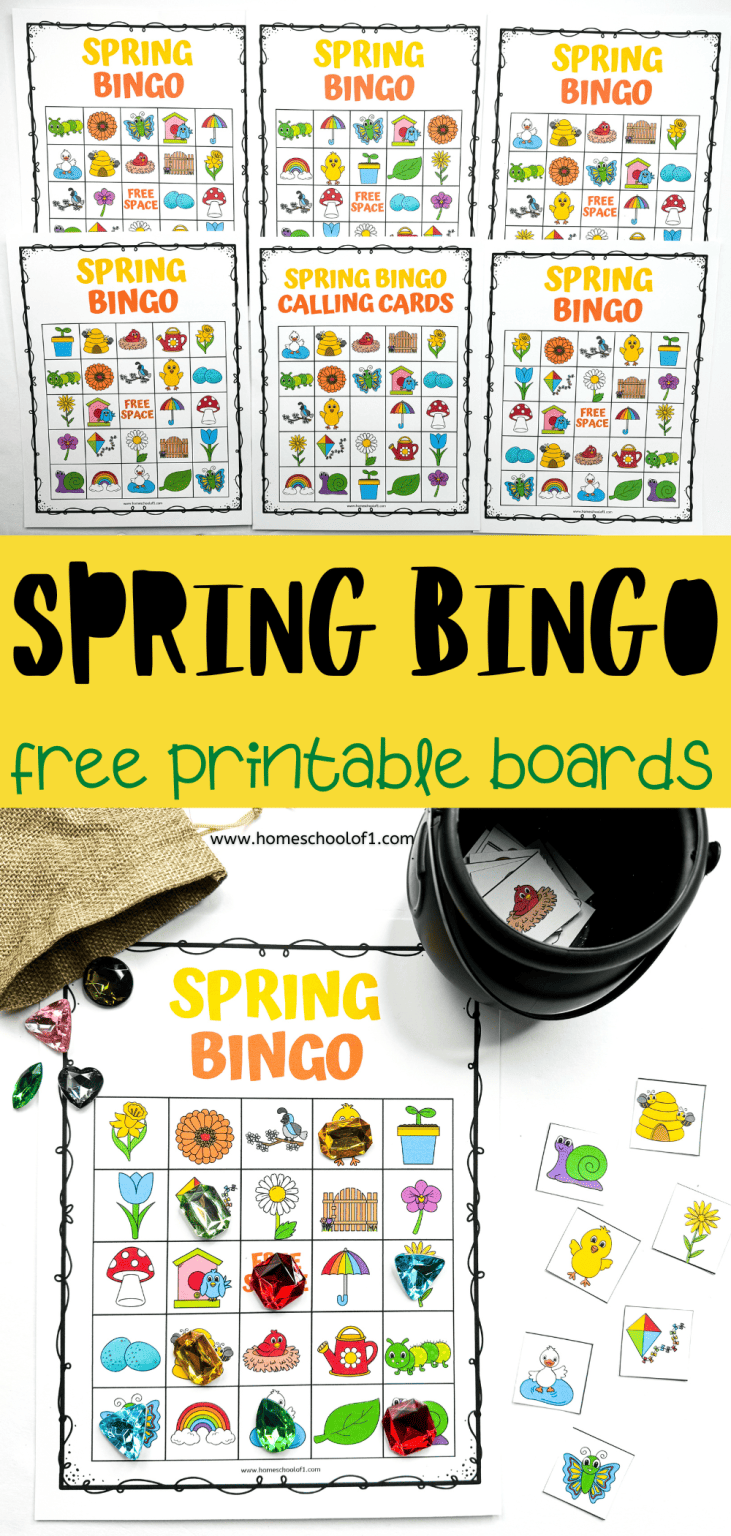 Free Printable Spring Bingo