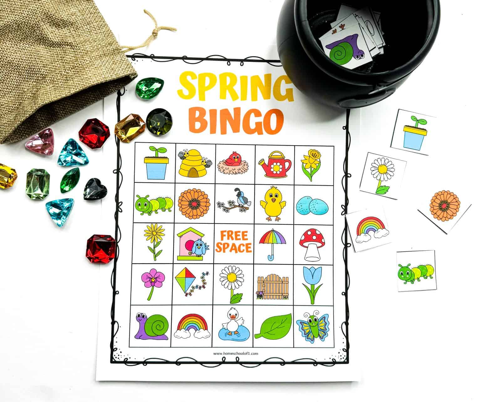Free Printable Spring Bingo