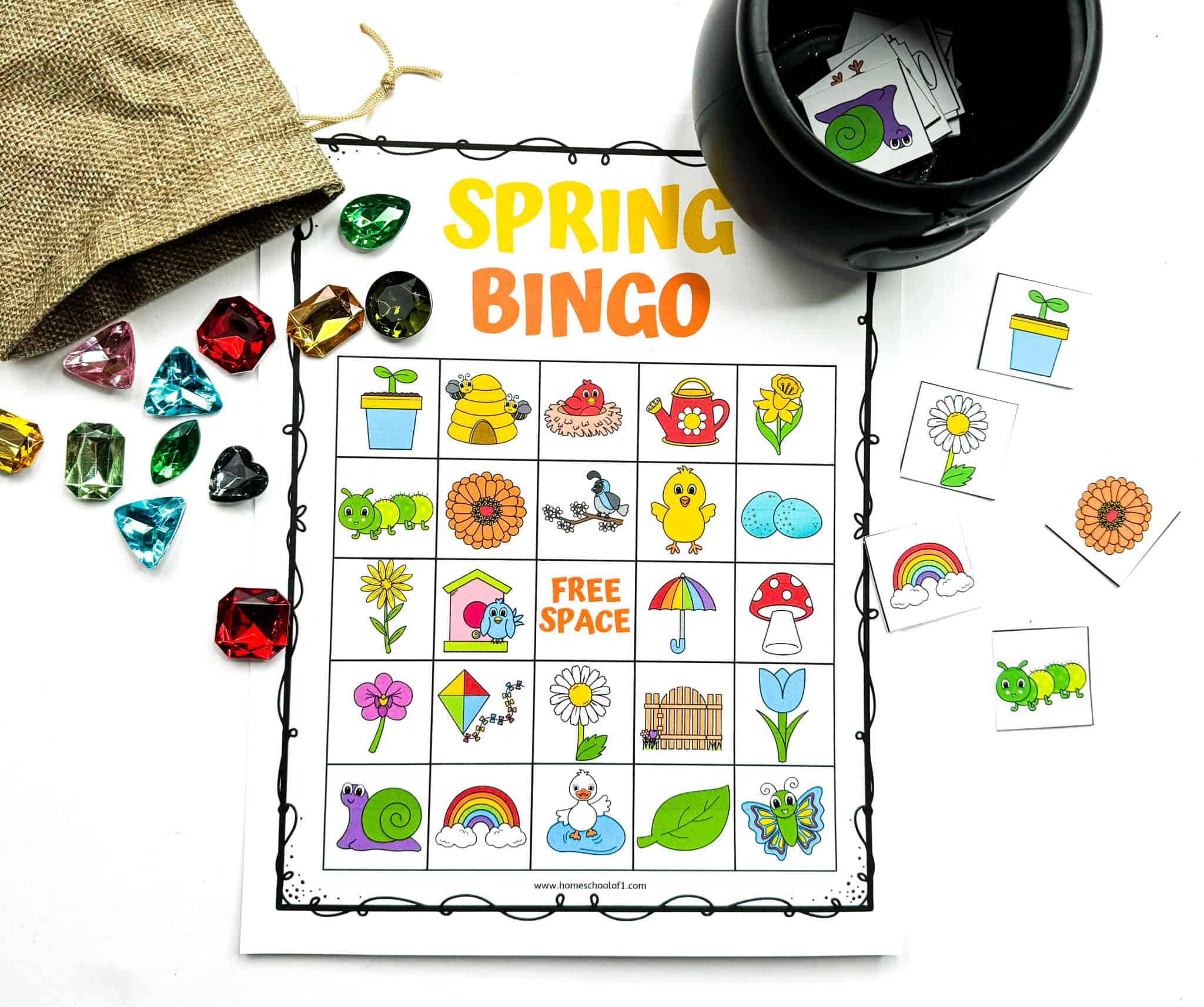 Free Printable Spring Bingo
