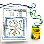 Free Earth Day Color by Number Printables for Kids