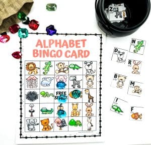 Free Alphabet Bingo Printable | Fun Letter Learning Game