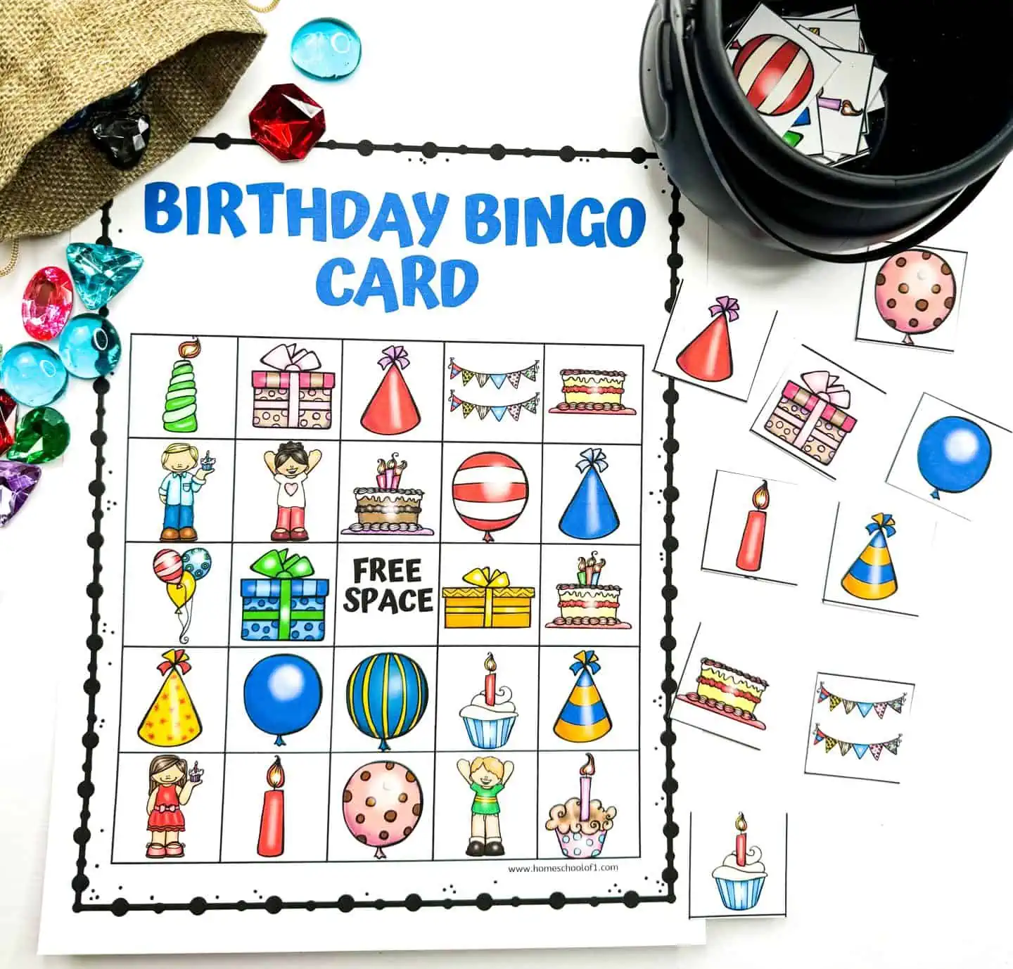Free Birthday Bingo Printable for Kids