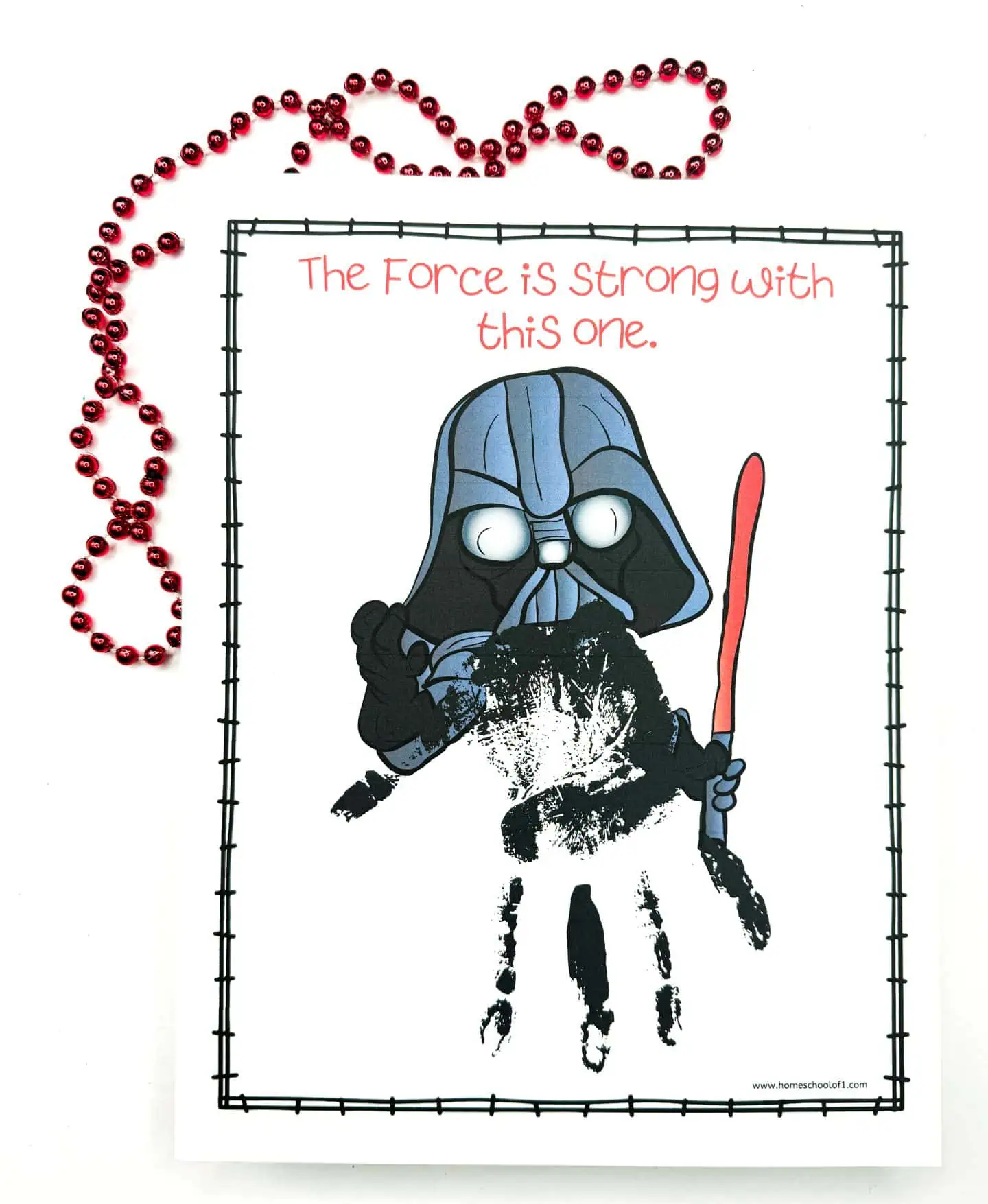 6 Free Star Wars Handprint Art Templates