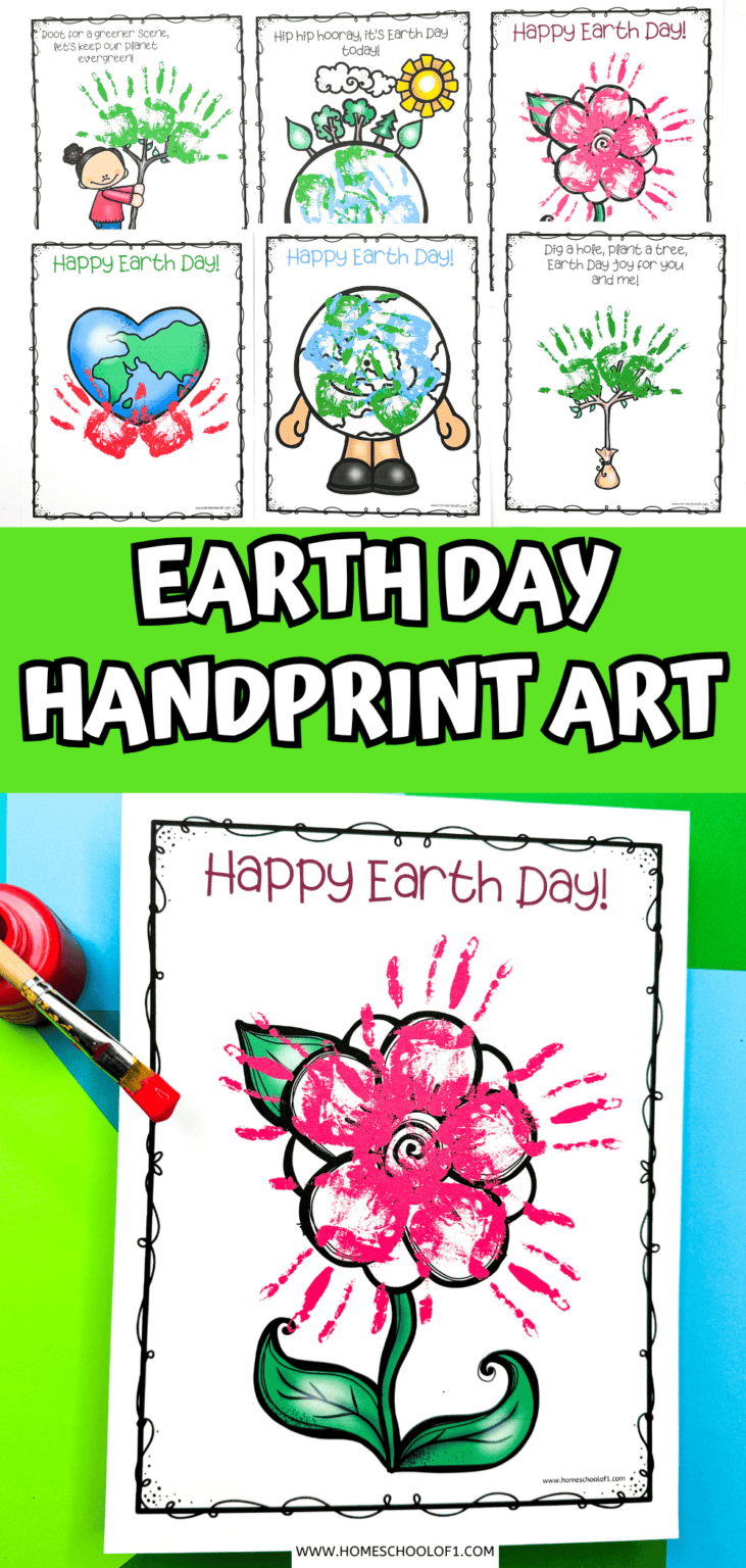 Earth Day Handprint Art for Kids