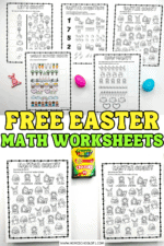 Free Easter Math Worksheets For Kindergarten