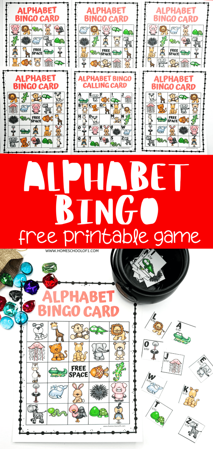 Free Alphabet Bingo Printable | Fun Letter Learning Game