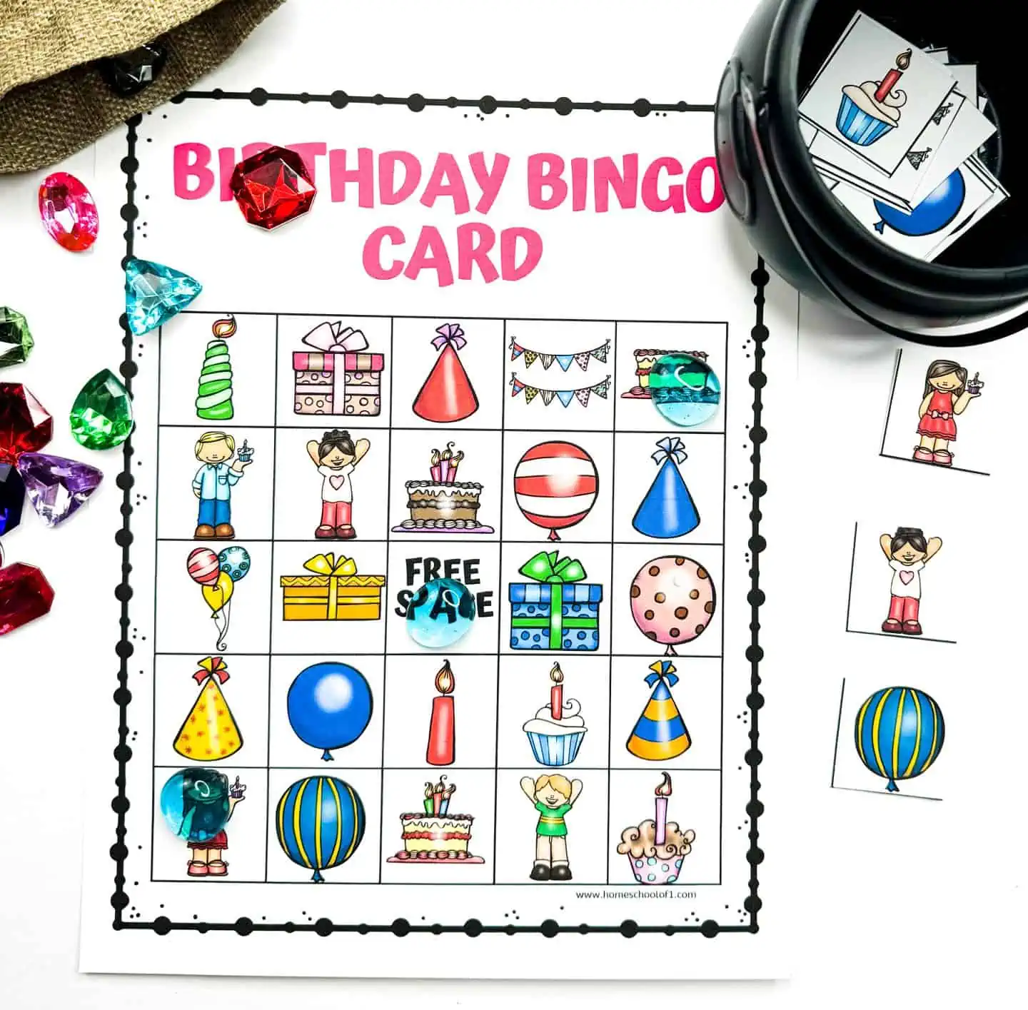 Free Birthday Bingo Printable for Kids