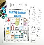 Free Math Bingo Printable (Addition & Subtraction Bingo Cards)