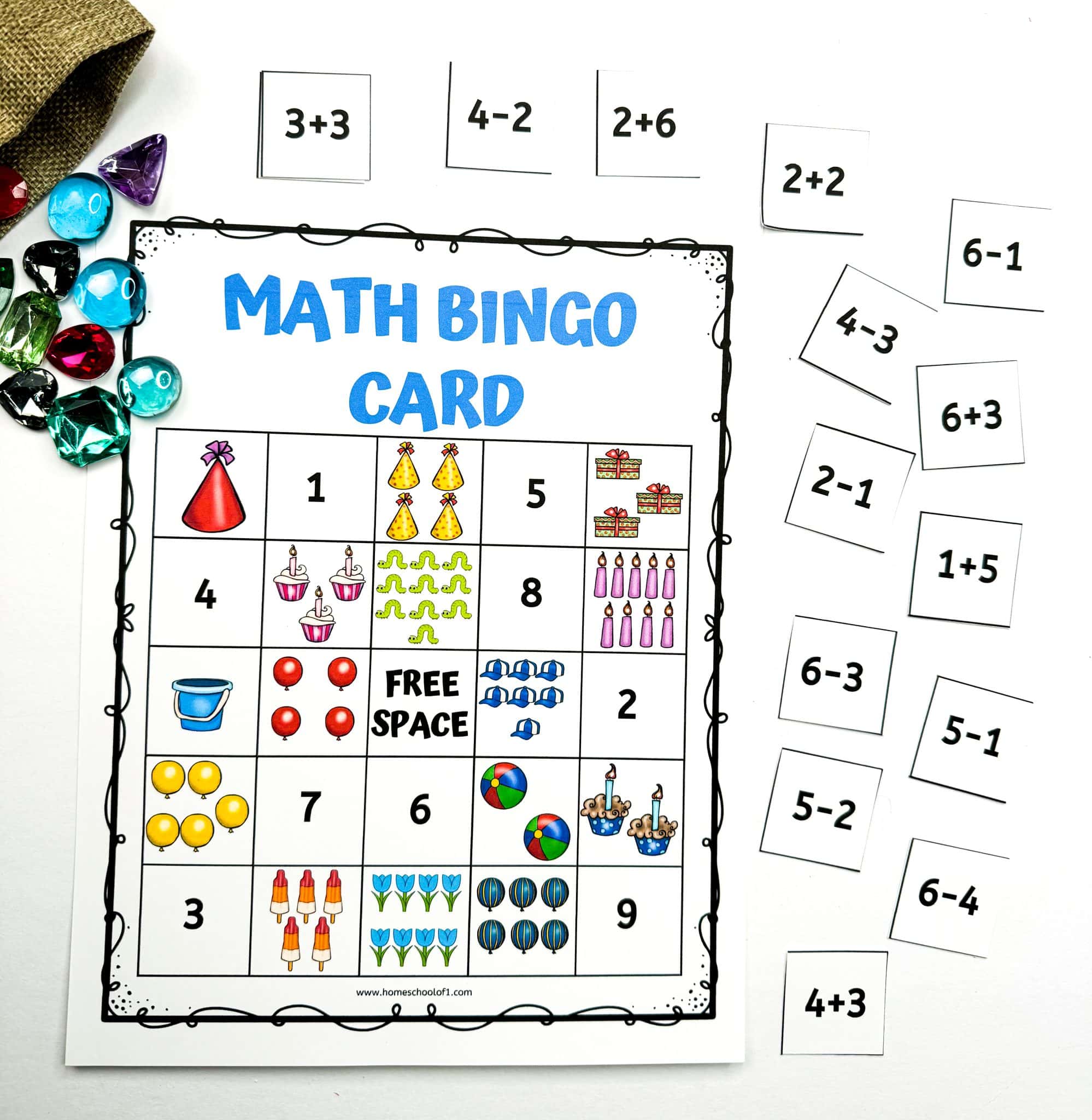 33 Free Printable Math Games for Home or Classroom