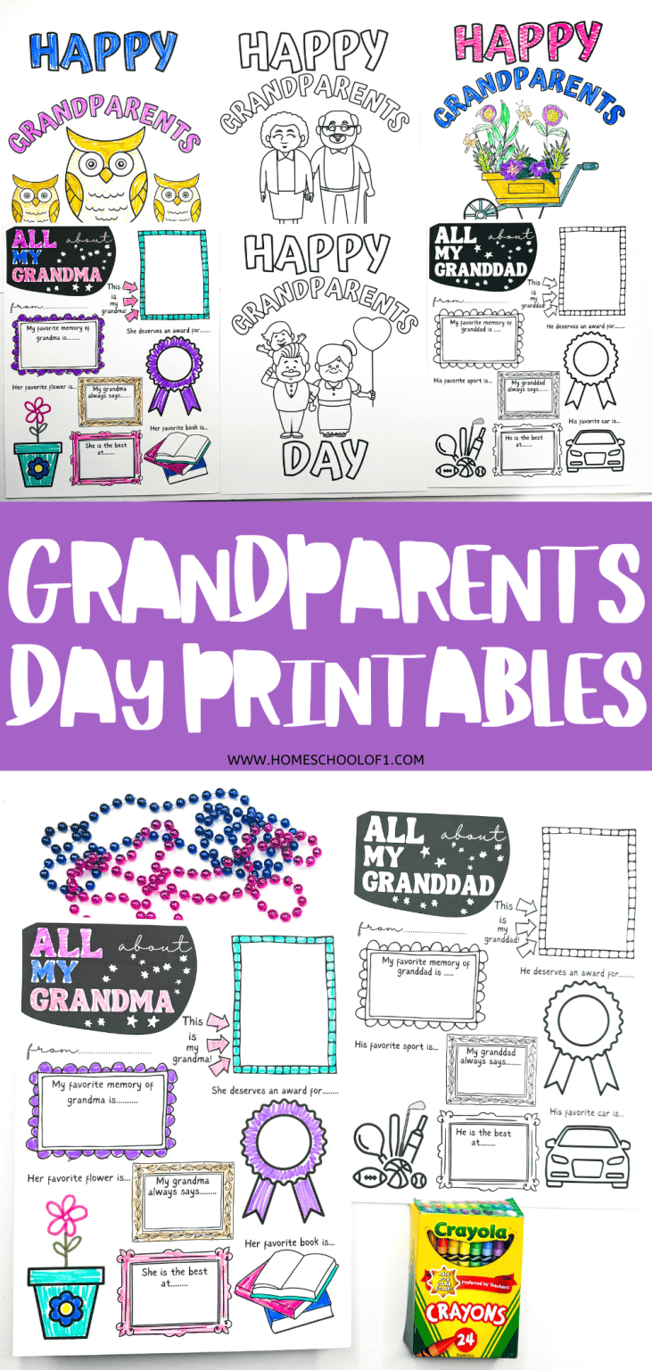 8 Free Grandparents Day Printables