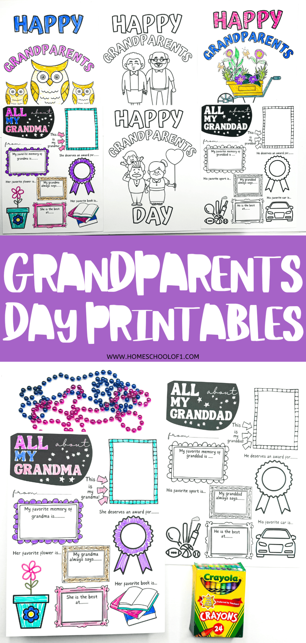 8 Free Grandparents Day Printables