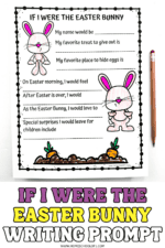 If I Were the Easter Bunny Writing Prompt for Kids