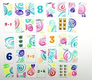 Free Math Memory Game Printable