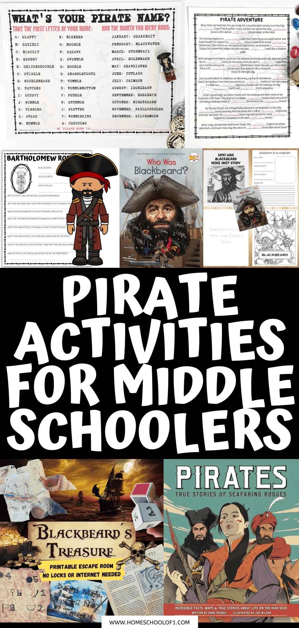 15 Best Pirate Activities for Middle School